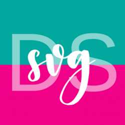 SVG Files, Floral Swag SVG file, silho | Design Bundles