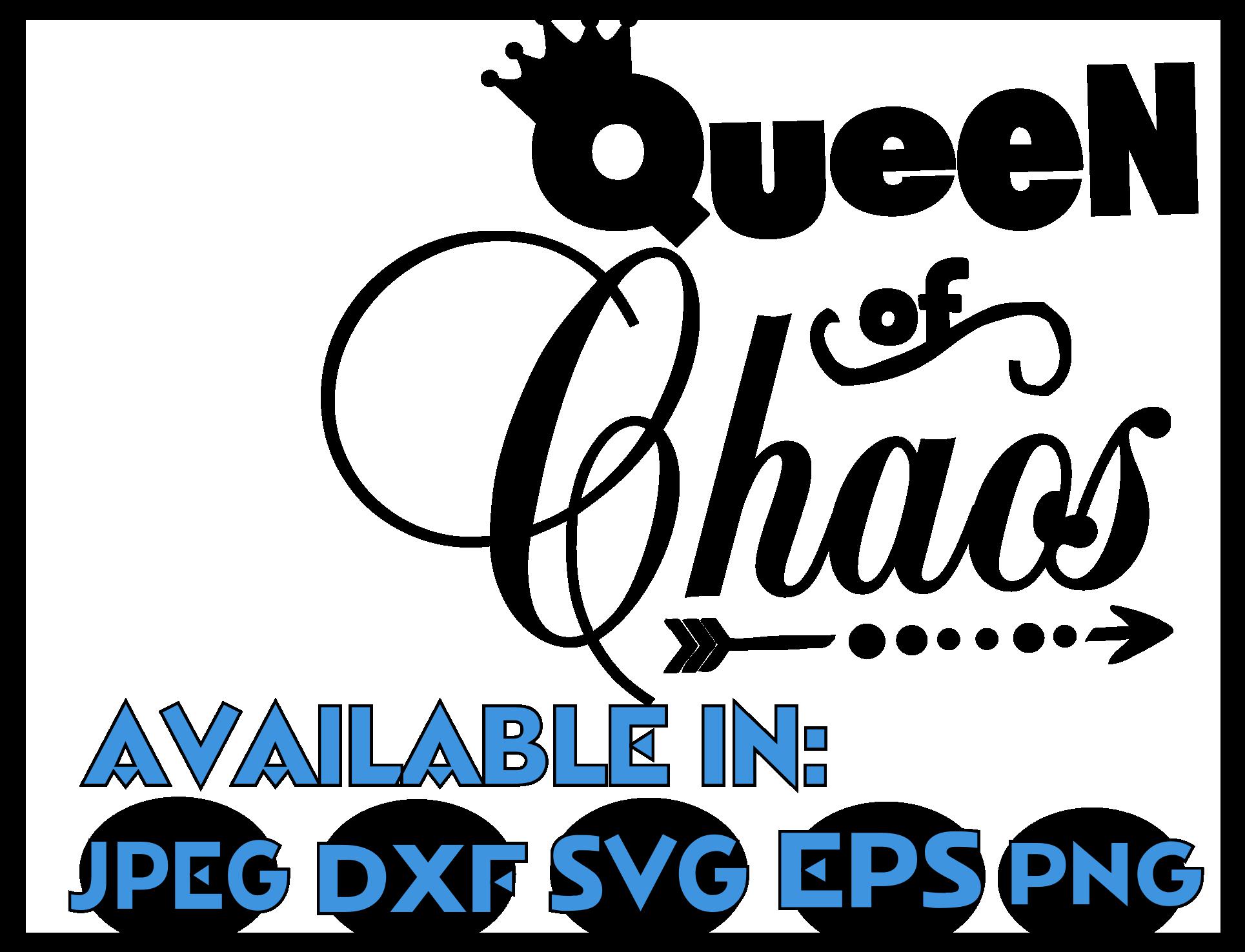 Chaos svg SVG DXF JPEG Silhouette Cameo | Design Bundles