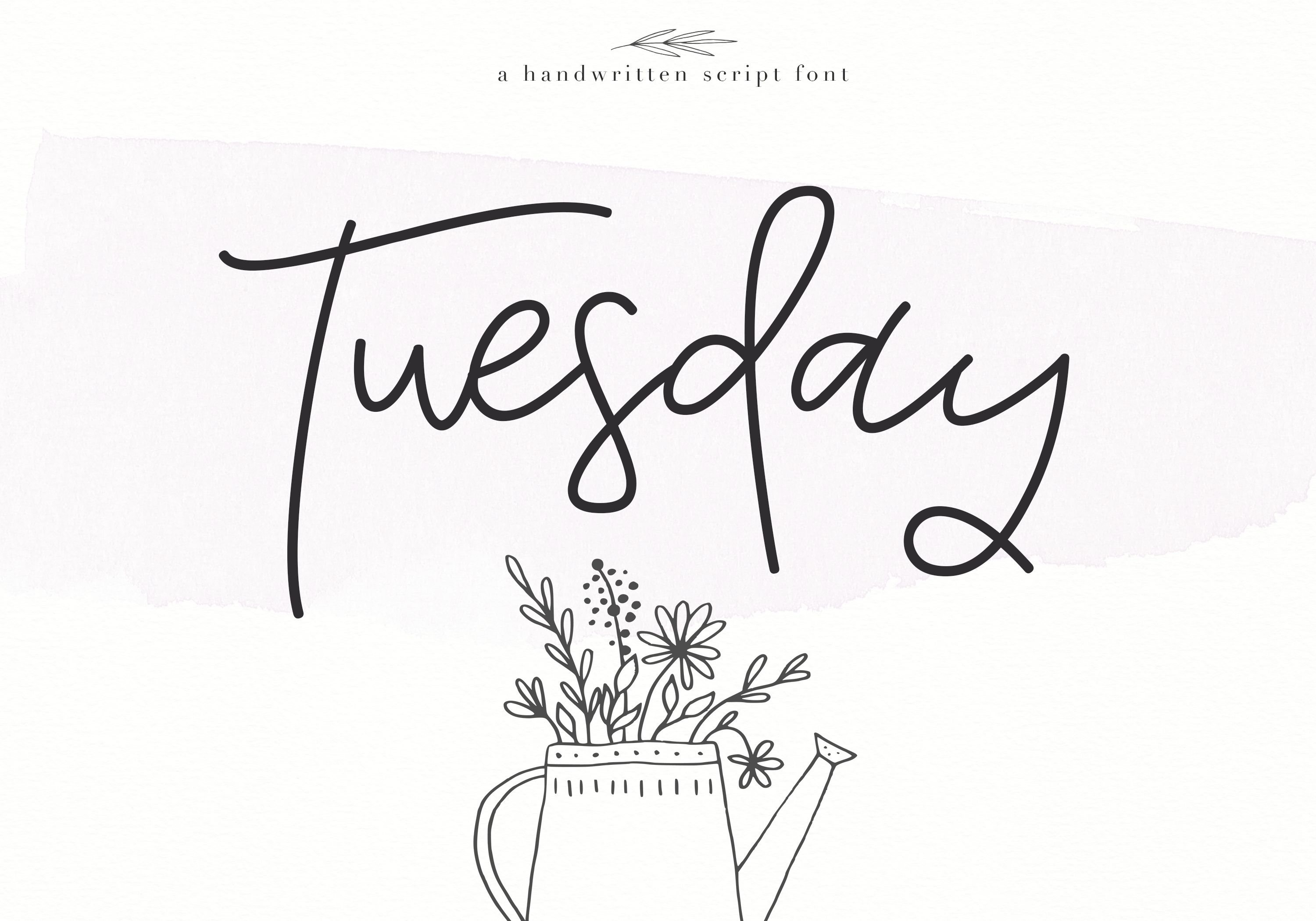 Tuesday - Handwritten Script Font by KA | Font Bundles