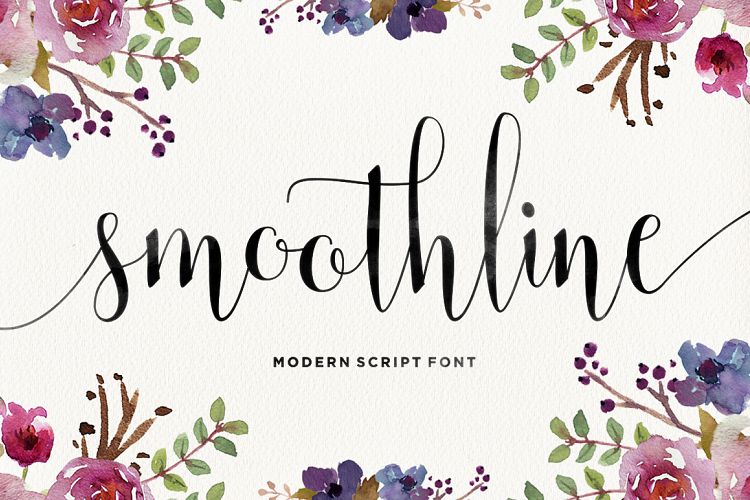 Smoothline Script by Areatype Studio | Font Bundles