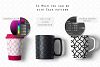 Simple Line Geometric Patterns by Youan | Design Bundles